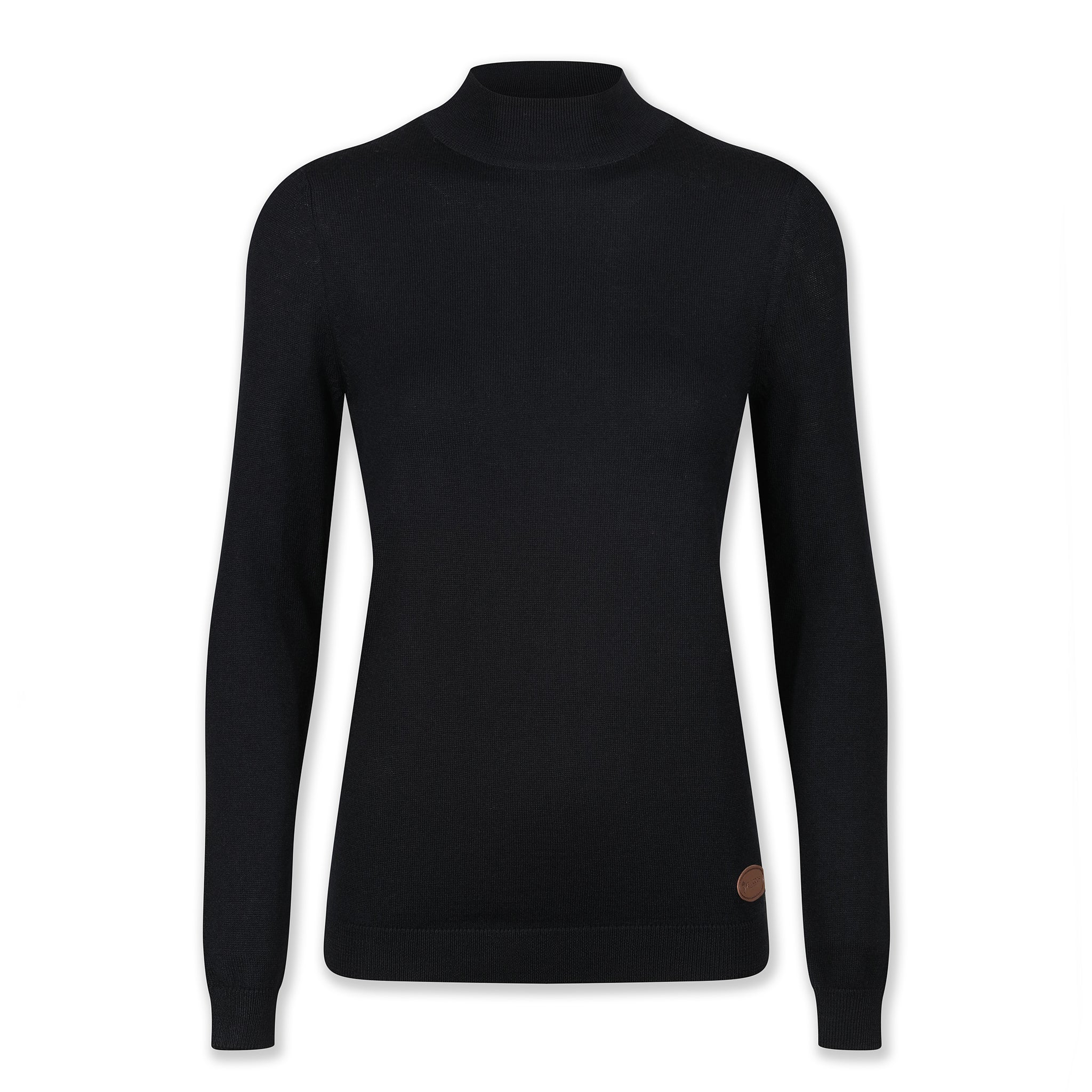 Turtle Neck Black Jumper | Womens Turtle Neck Jumper | Welligogs