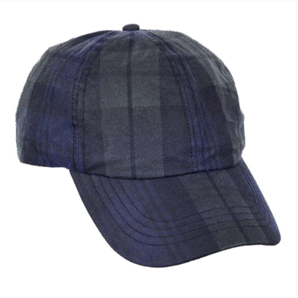 Shop Wax Navy Check Cap | Welligogs